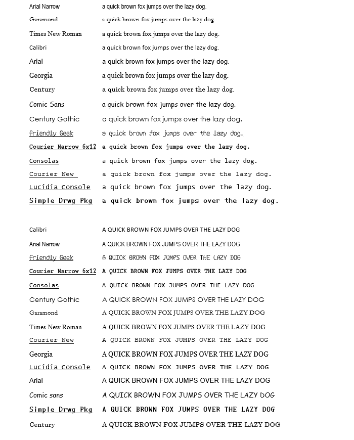 Friendly Geek Light | FontStruct